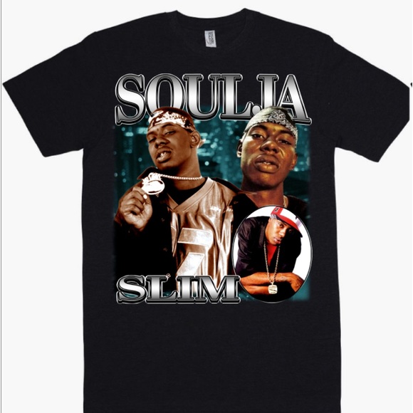 Shirts | Soulja Slim 9s Vintage Tee New S4xl 2023 Rip Soulja Slim ...